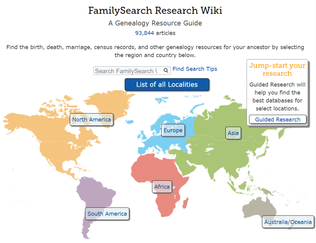 The FamilySearch Research Wiki: Your Genealogy BFF – Clarke-Oconee ...