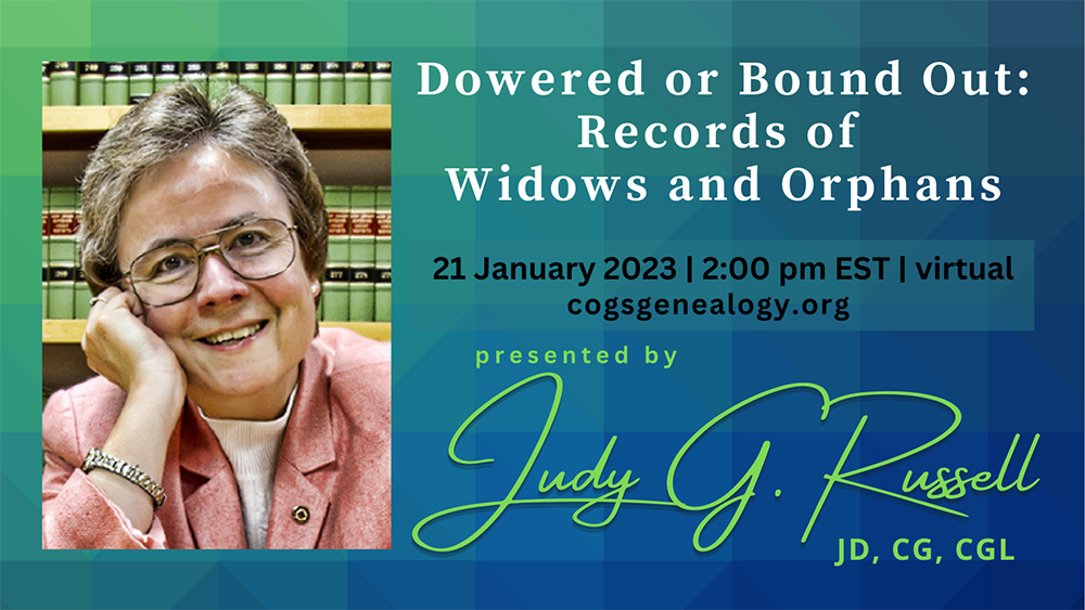 Dowered or Bound Out: Records of Widows and Orphans – Clarke-Oconee ...