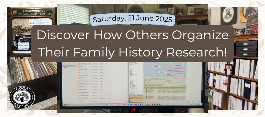 Discover How Others Organize Their Family History Research! – Clarke ...